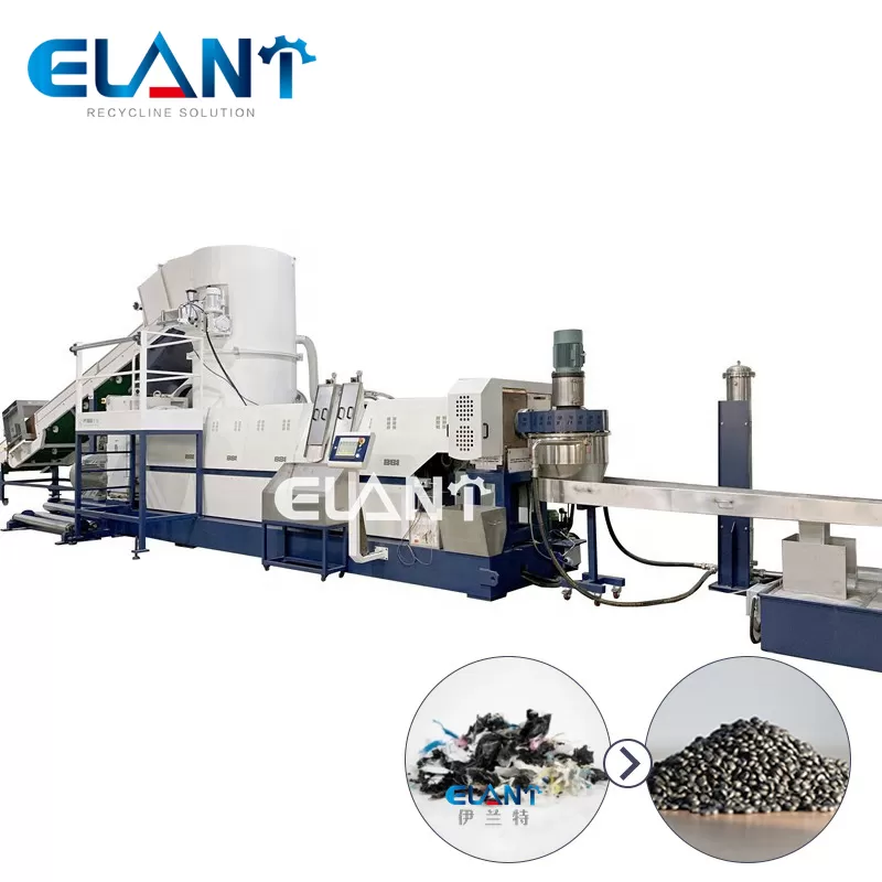 Plastic Pelletizing Machine | Recycling Granulator Machine - Elant ...