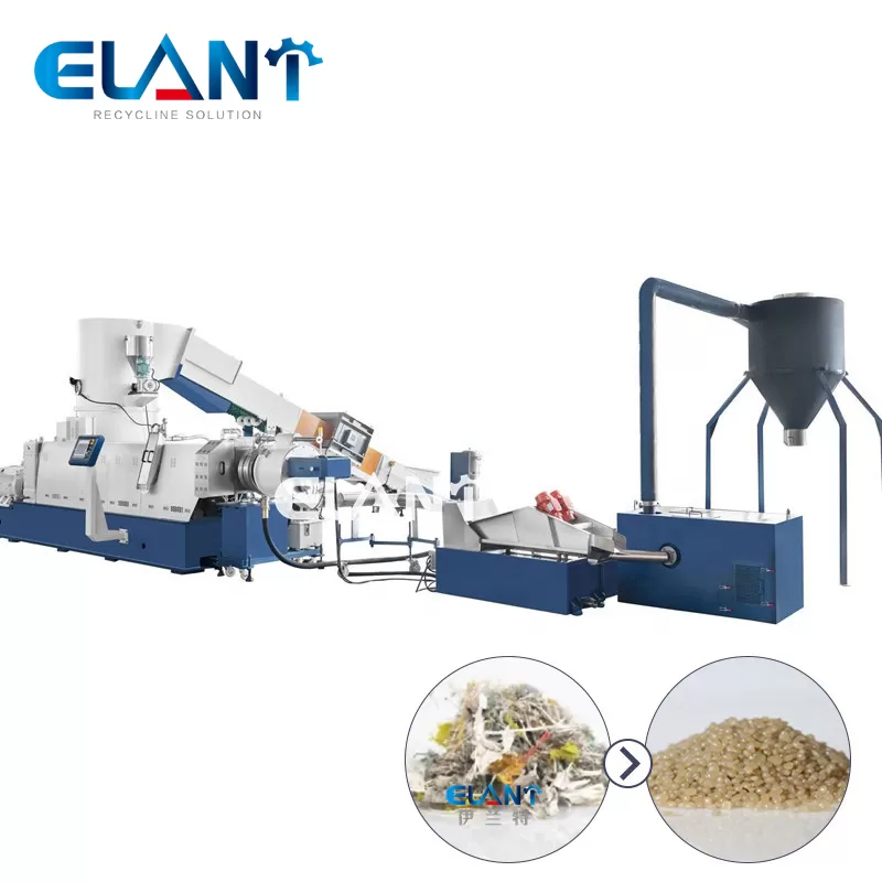 Plastic Film Pelletizing Machine - Elant Machinery