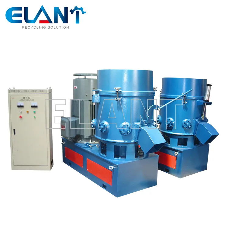 Agglomerator Machine For Soft PP PE films - Elant Machinery